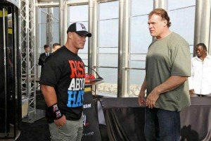 WWE star Kane has hair again (not just the wig)